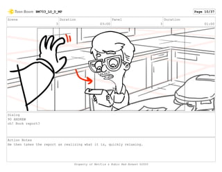 Big Mouth 703 Layout Storyboard by Morgan Pabst | PDF