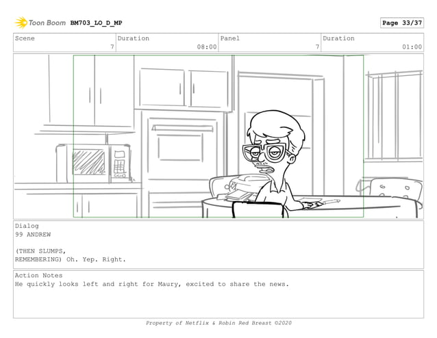 Big Mouth 703 Layout Storyboard by Morgan Pabst | PPT