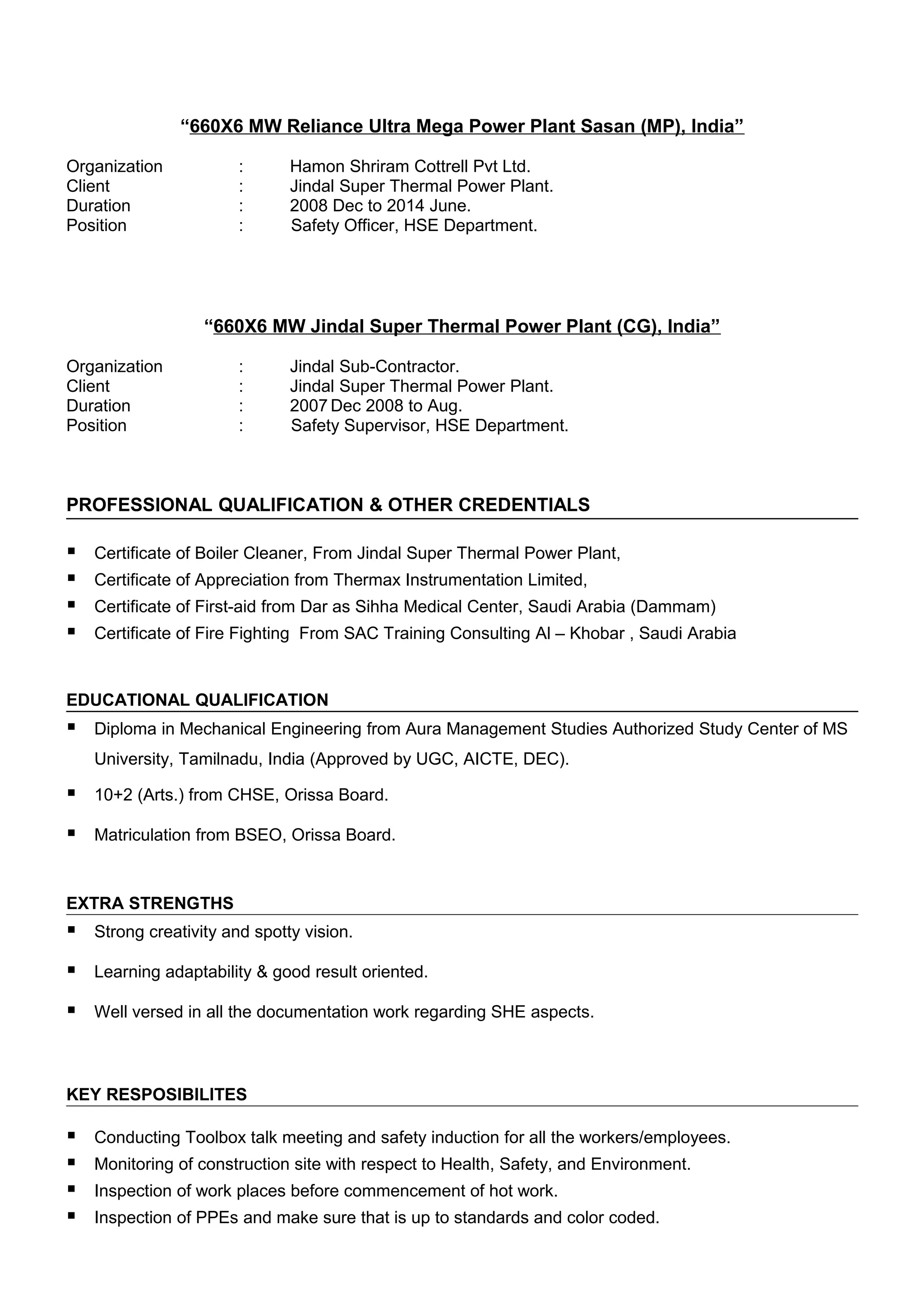 Satya Update CV | DOC