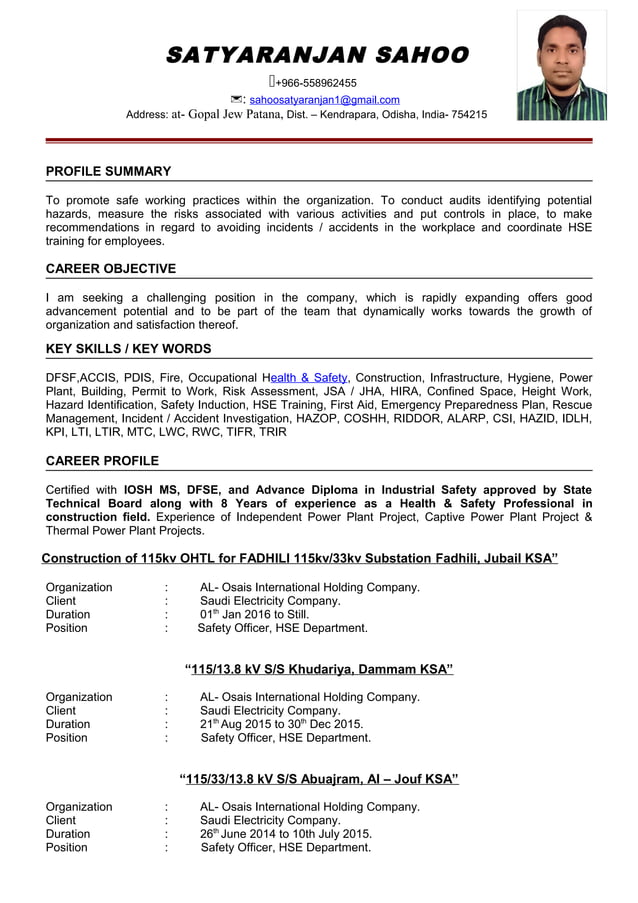 Satya Update CV | PDF