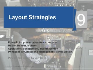 Ppt related to layout strategies in operations | PPTX