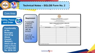 SEAL OF GOOD LOCAL GOVERNANCE FOR BARANGAY SGLGB | PPT