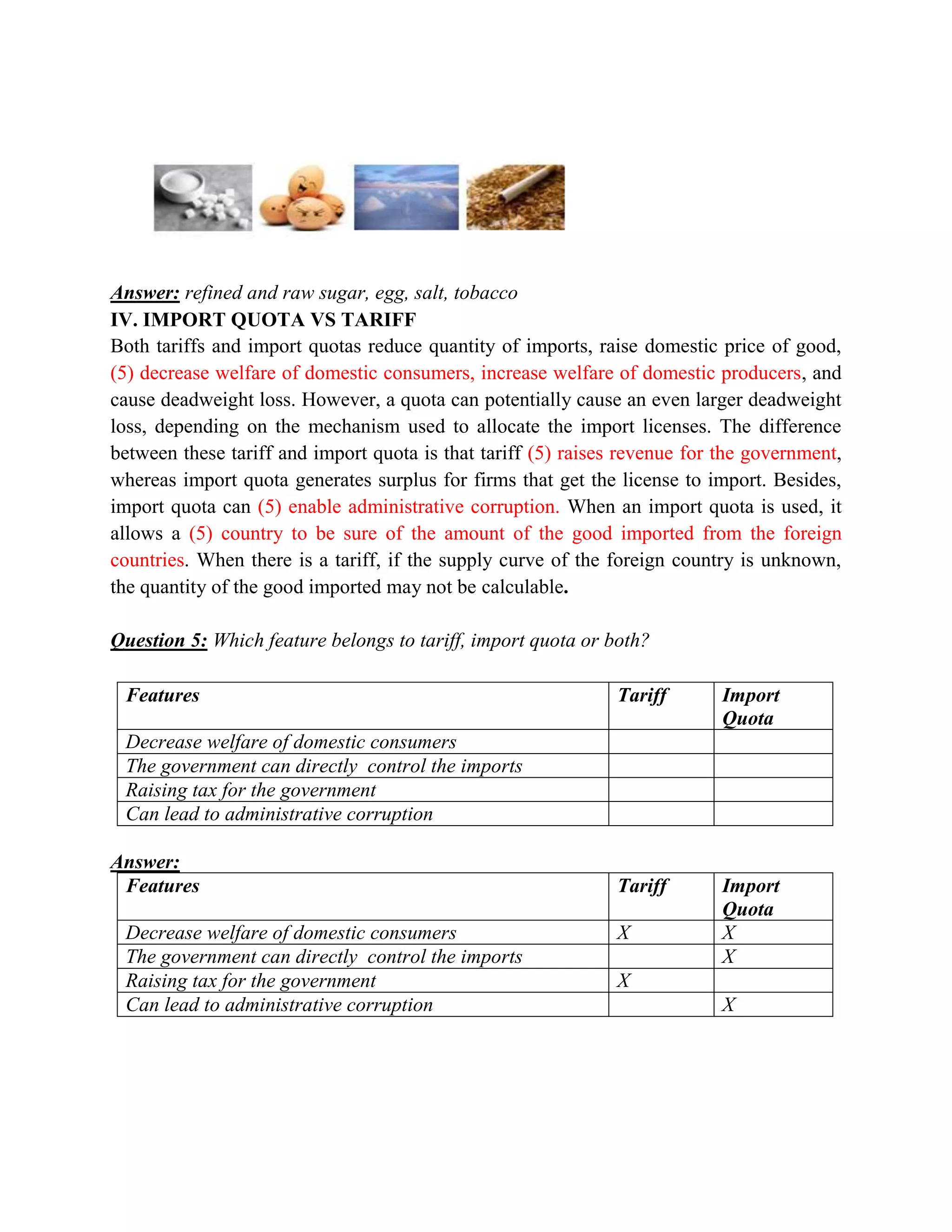 ngọc châu - import quota | DOCX