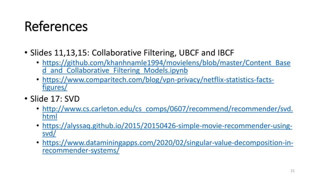 Movie Recommendation System - MovieLens Dataset | PPT