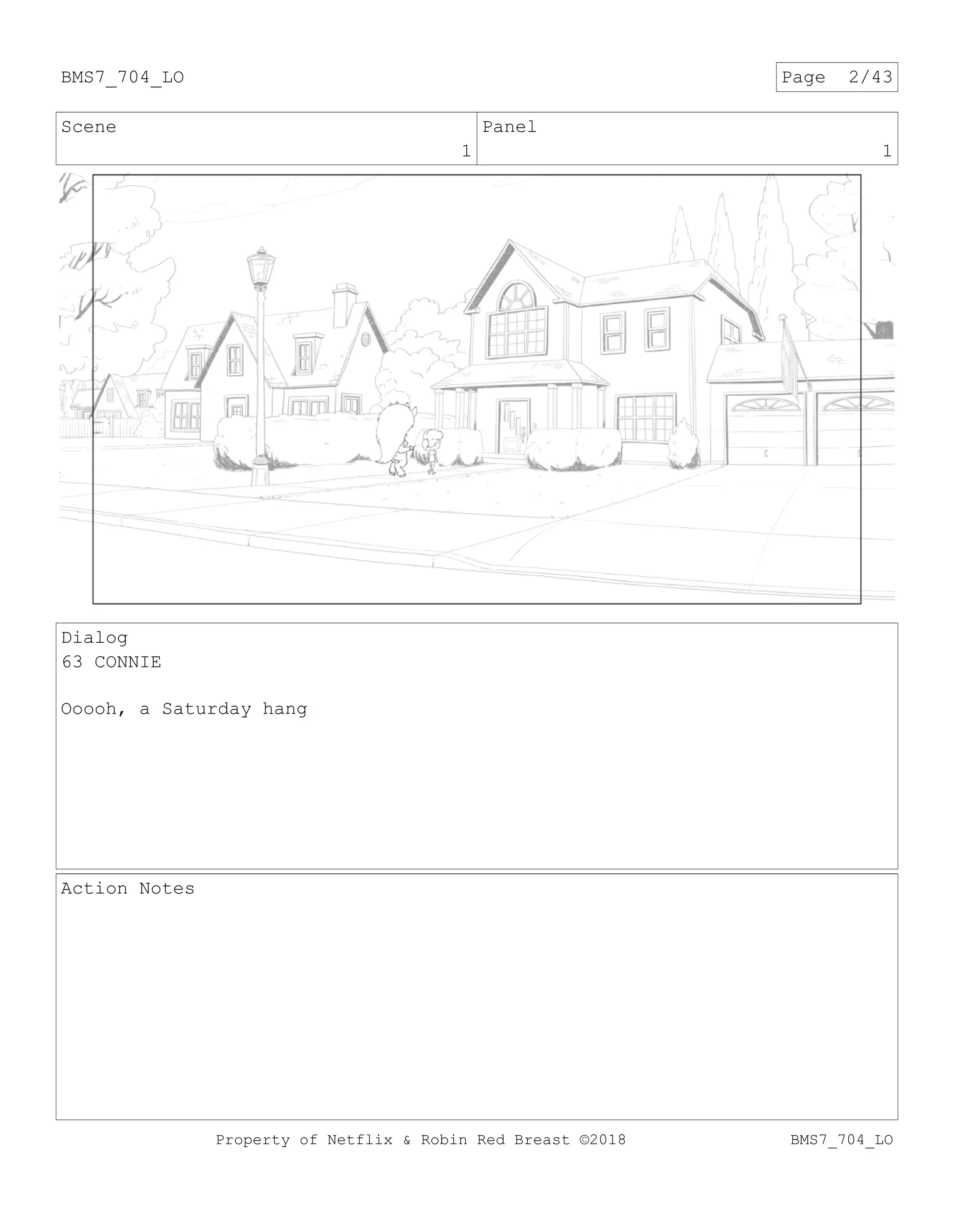 Big Mouth Season 7 Layout Storyboards by Morgan Pabst | PDF