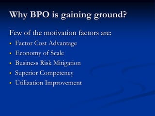 Bpo training for middlie and higher level management | PPT | Legal ...