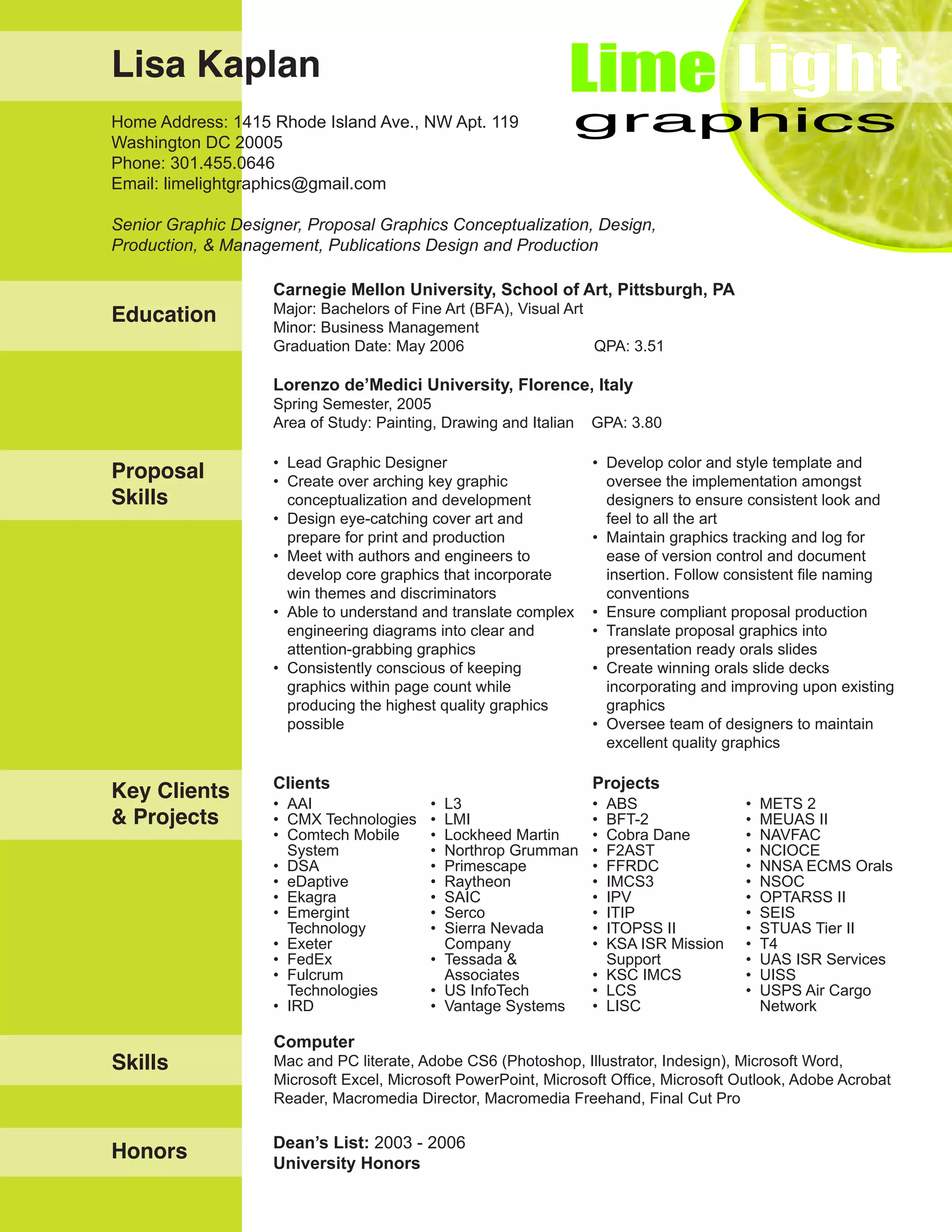 Lisa Kaplan Resume-15-03 | PDF