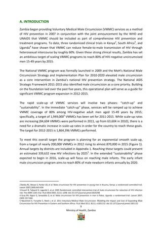 Zambia VMMC Operational plan | PDF