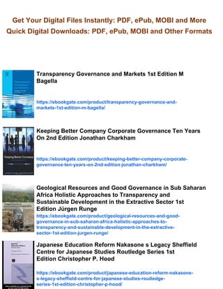 Transparency The Key to Better Governance Christopher Hood | PDF