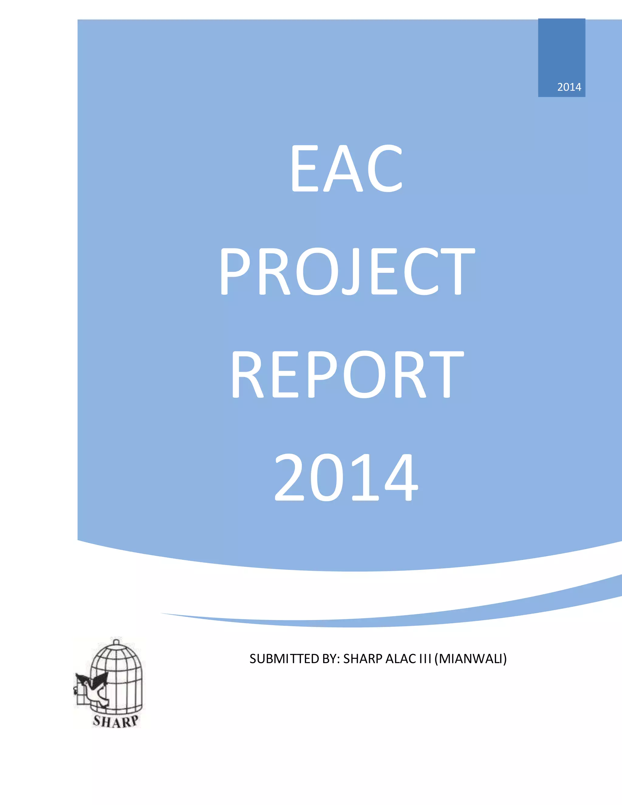 EAC Project Report 2014 | PDF