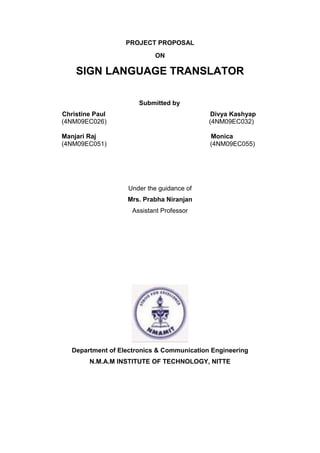 Sign Language Translator | PDF