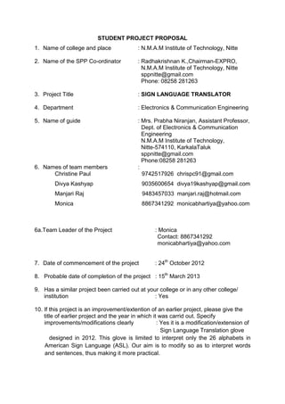 Sign Language Translator | PDF