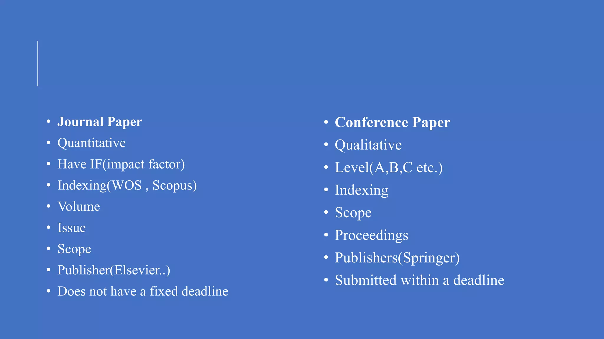 journal and conference paper | PPTX