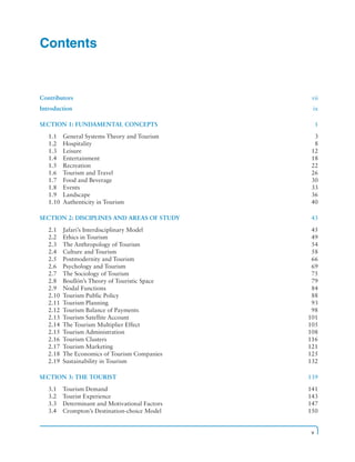 Tourism theory concepts models and systems 3rd Edition Lohmann | PDF