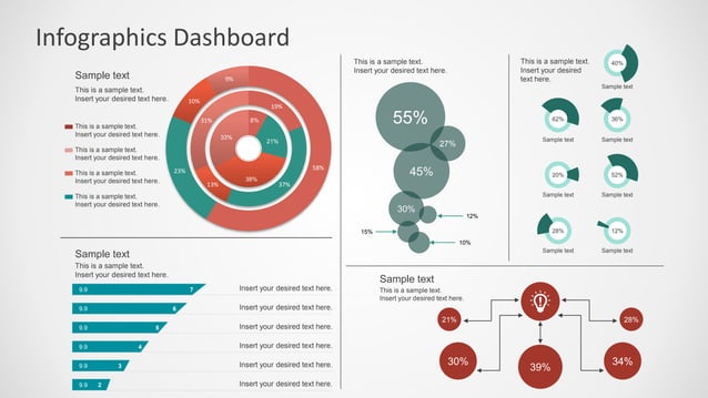 Infographic Dashboard Template | PPTX | Technology & Computing