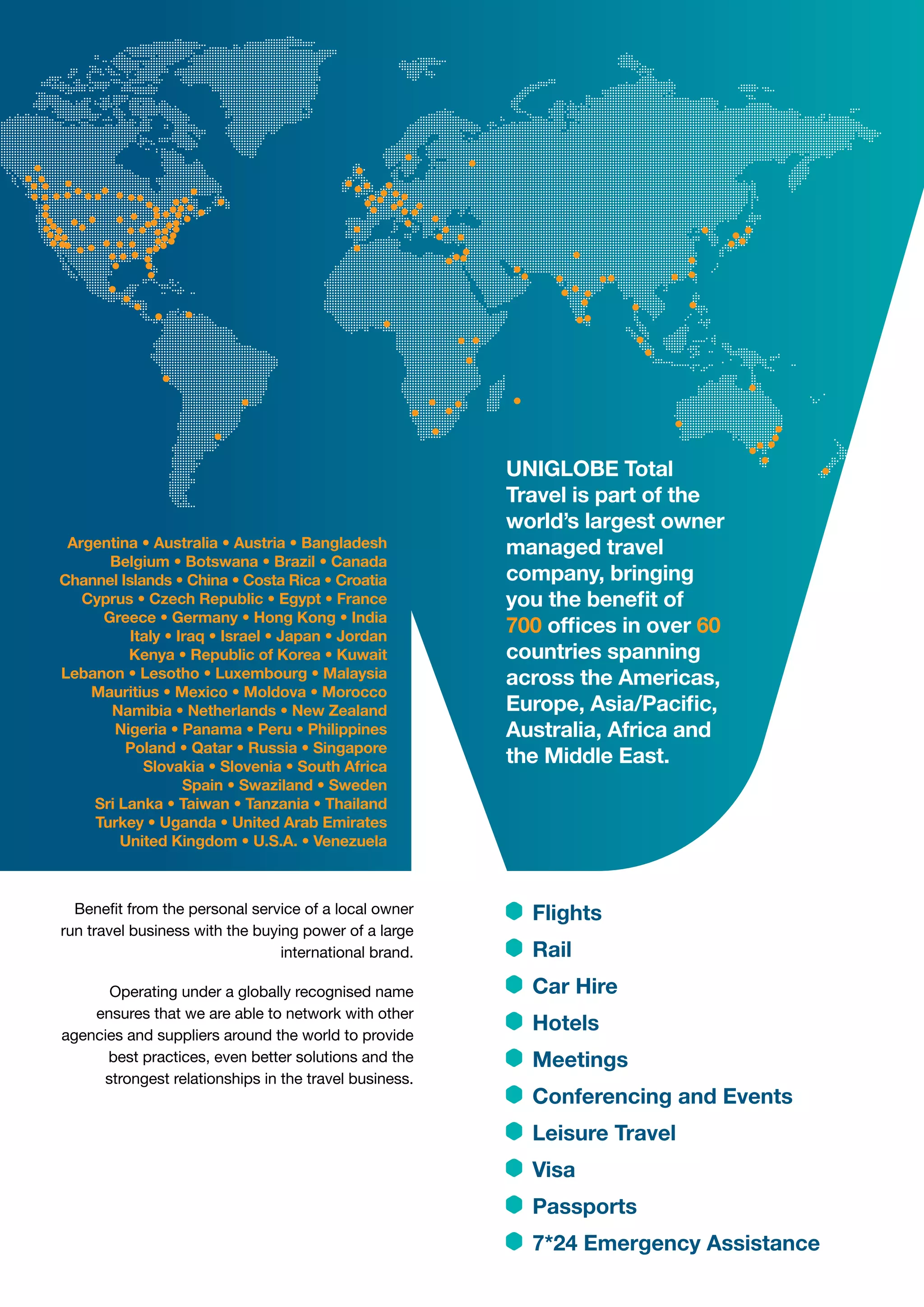 Uniglobe Total Travel Brochure | PDF