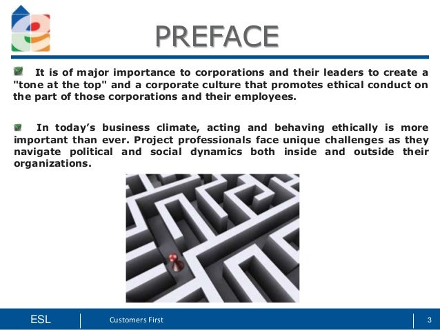 Code of Ethics in Context of Project Management