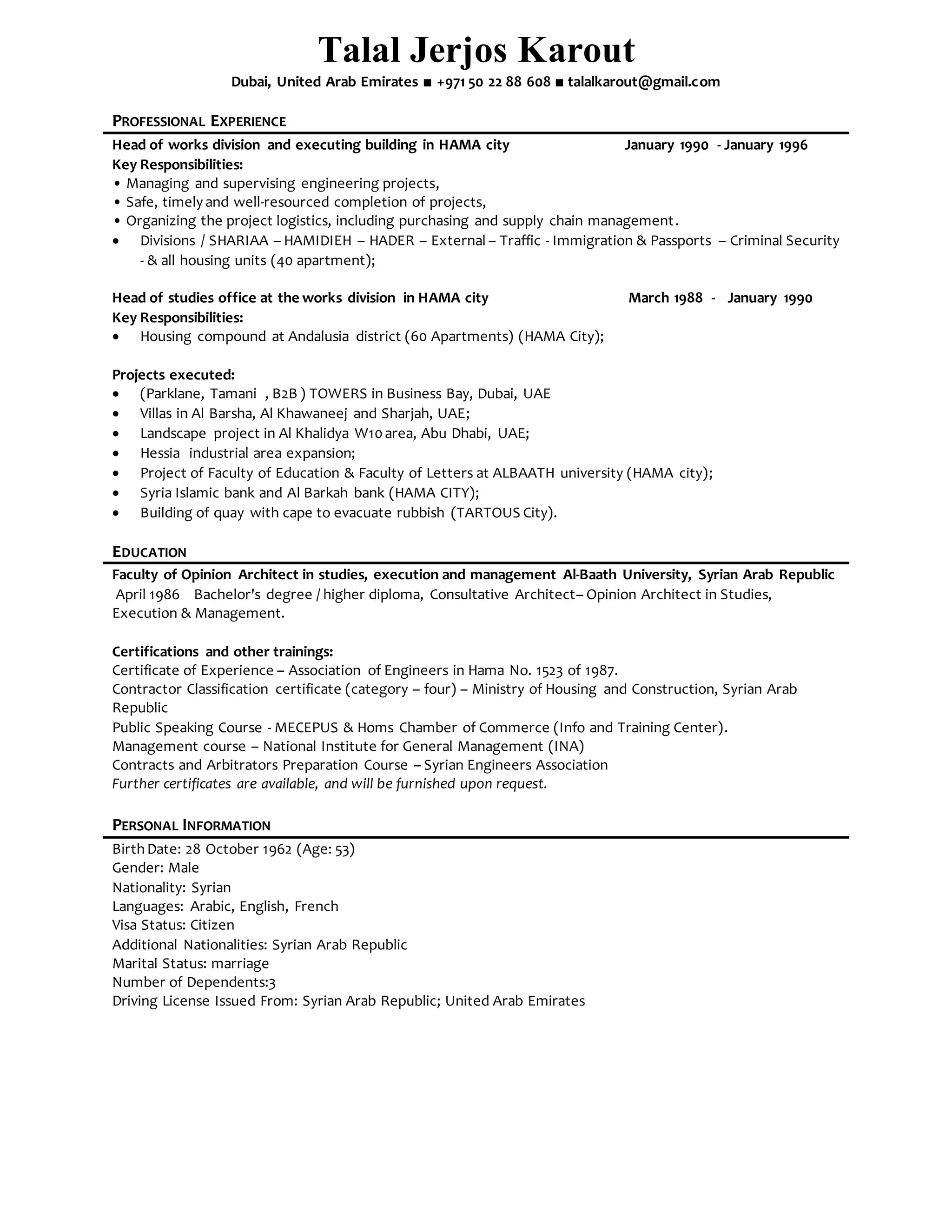 Talal CV_updated (1) | DOCX