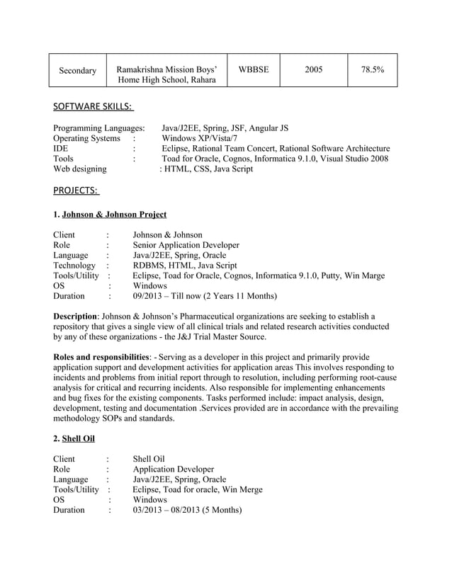 DebarghyaNag_Resume | PDF