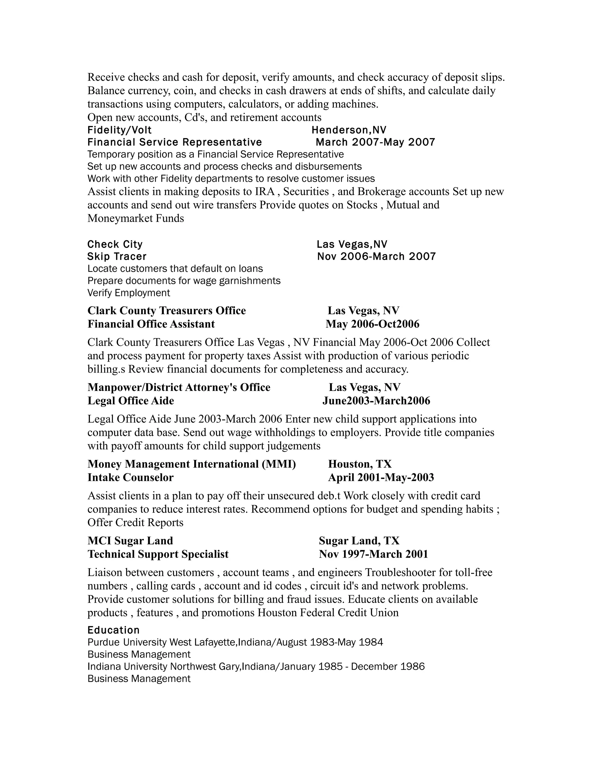 Marcel L Ford Updated Resume | RTF