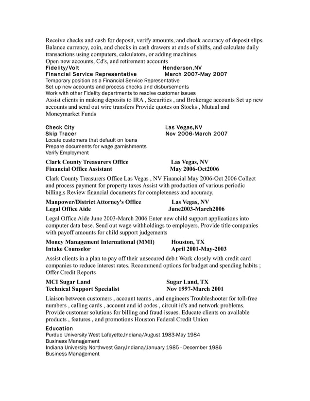 Marcel L Ford Updated Resume | PDF