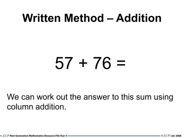 Adding 2-digits .ppt