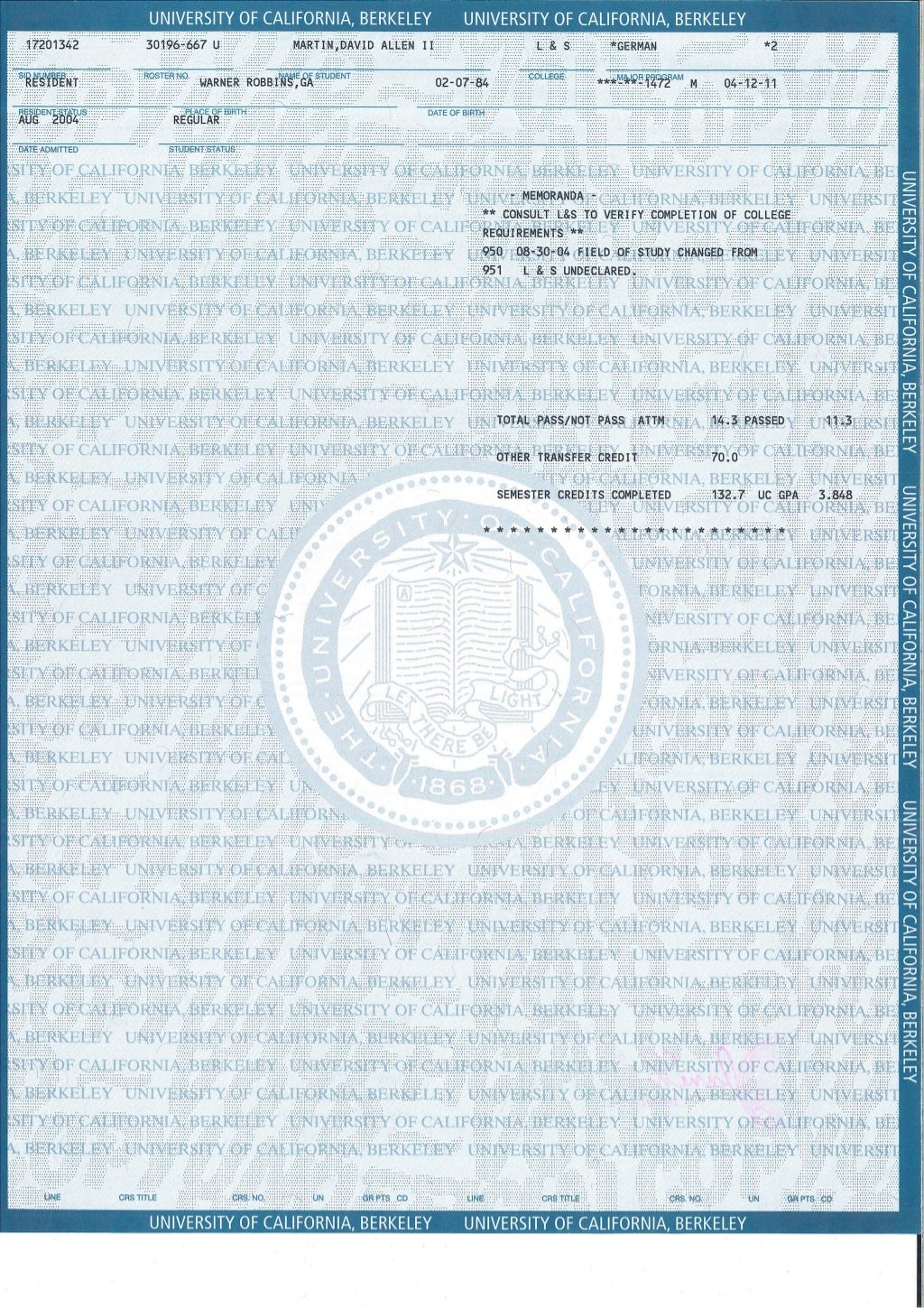 David_Allen_Martin_II_Berkeley_Transcripts_color