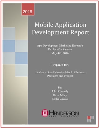 FINAL APP DEVELOPMENT REPORT -DONE | DOCX