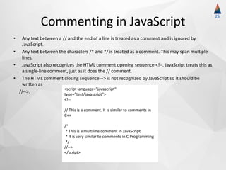 JAVASCRIPT - LinkedIn | PPT