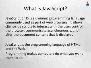 JAVASCRIPT - LinkedIn | PPT