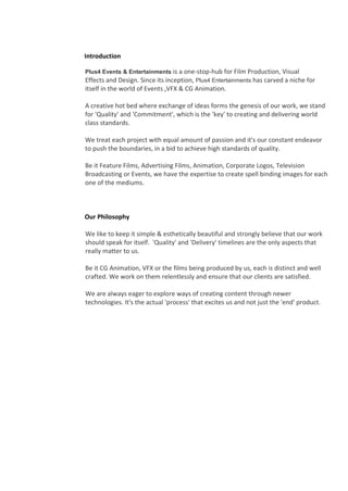 Company Profile sample Plus 4 | PDF