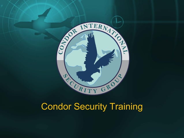 Condor Security Training | PPT