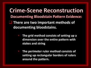 Crime Scene Reconstruction. | PPTX