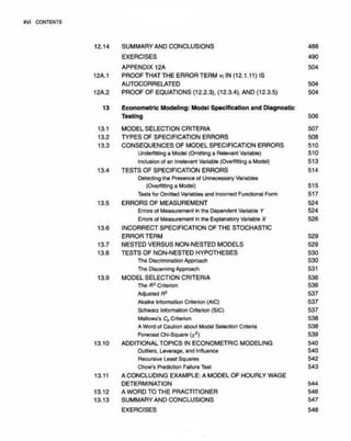 Basic Econometrics 4th Edition Damodar N. Gujarati | PDF
