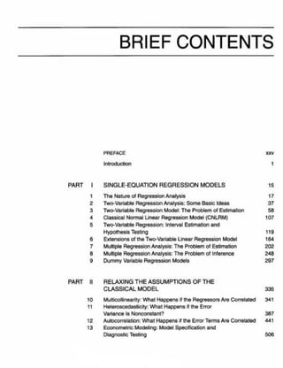 Basic Econometrics 4th Edition Damodar N. Gujarati | PDF