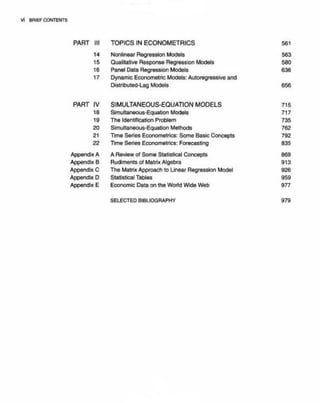 Basic Econometrics 4th Edition Damodar N. Gujarati | PDF