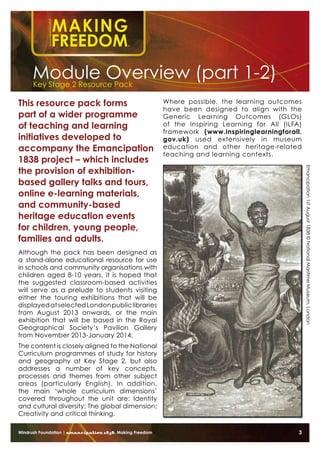 Emancipation_1838_Introduction-Education-Pack-Guidance-Notes_17pgs | PDF