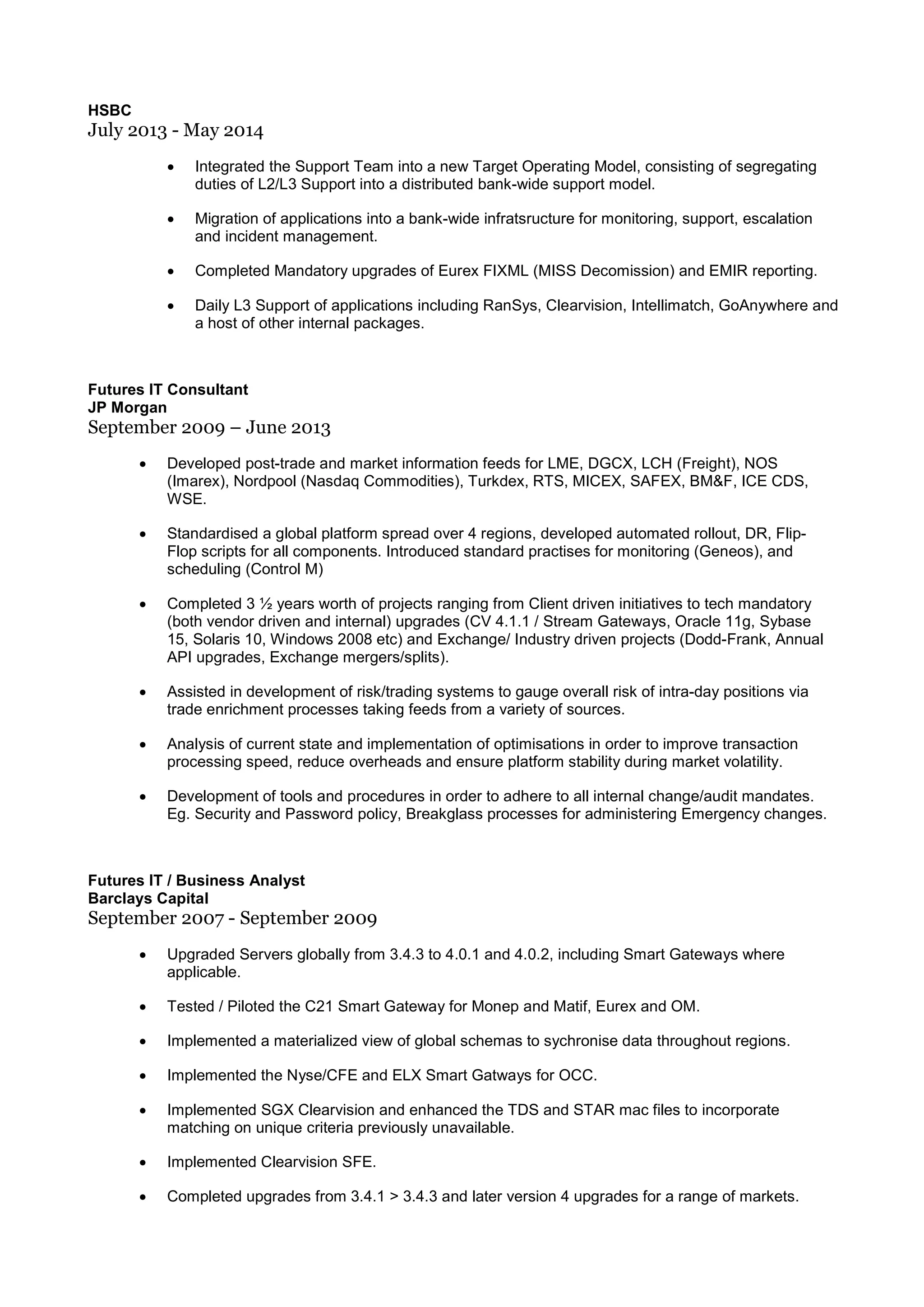 Thomas Georgeson CV Jan16 | PDF