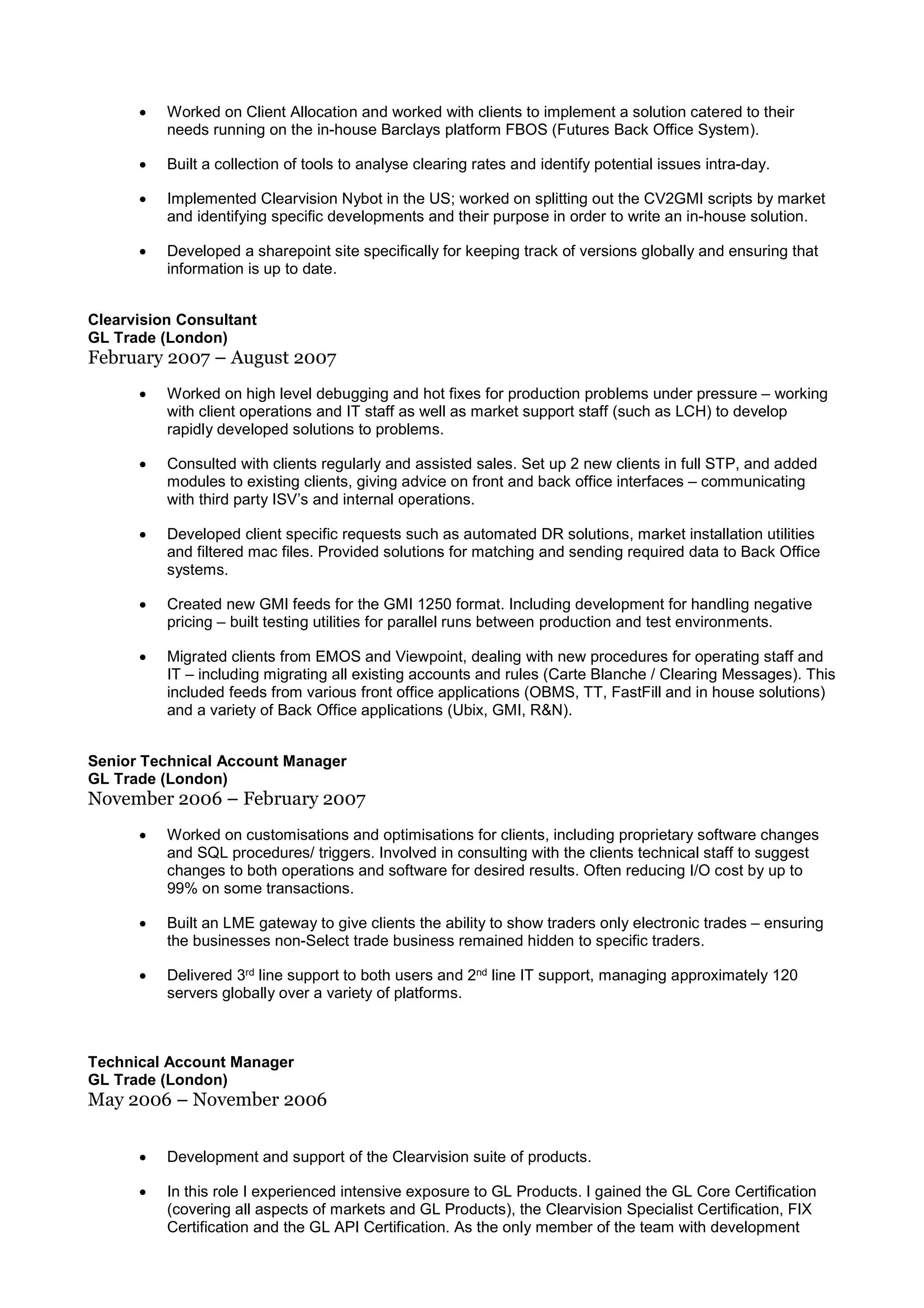 Thomas Georgeson CV Jan16 | PDF