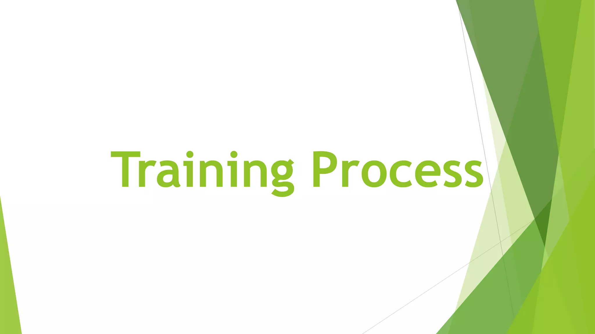 training process | PPTX