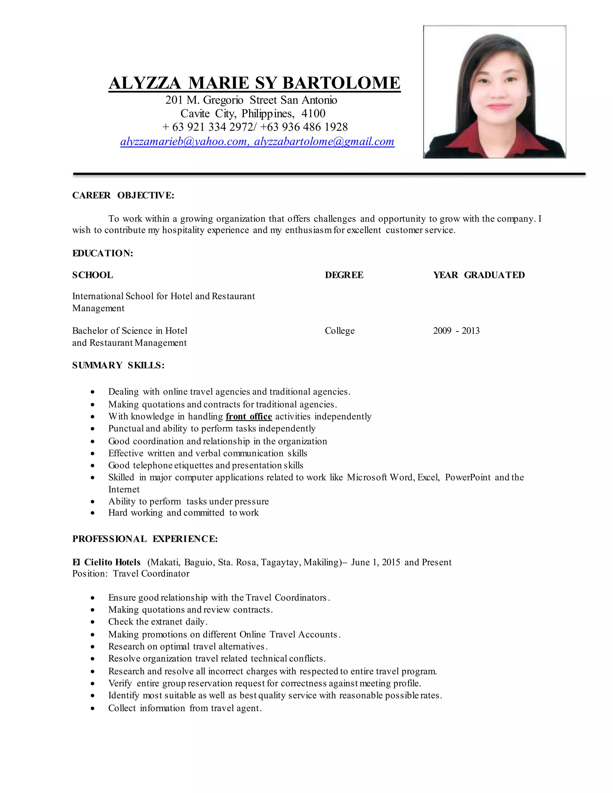 LATEST CV - Copy | DOCX