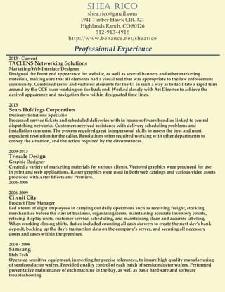 shea-resume | PDF