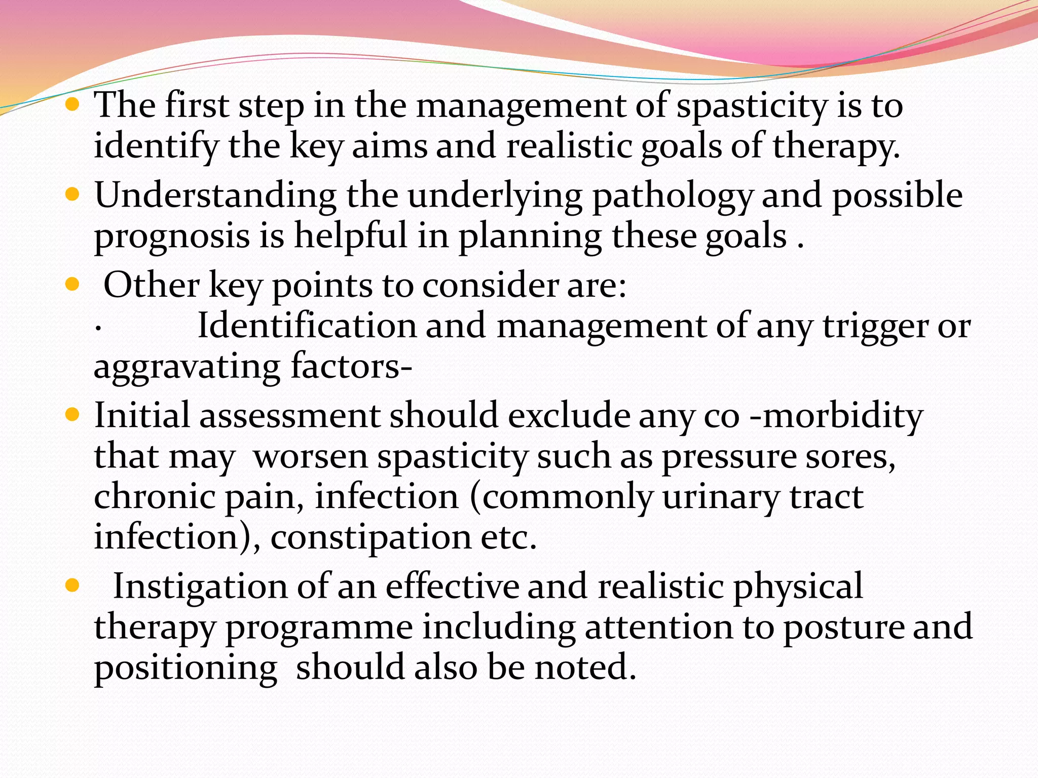 SPASTICITY | PPTX