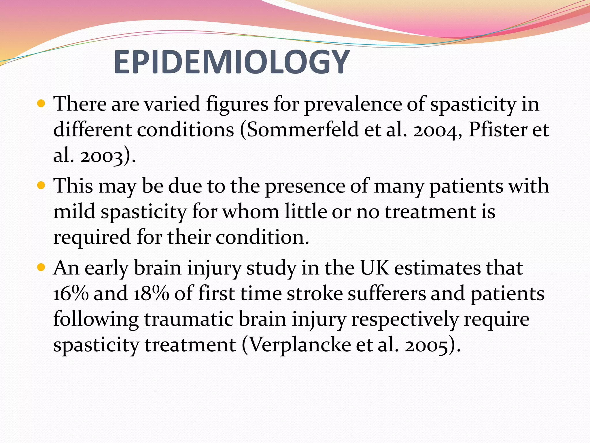 SPASTICITY | PPTX