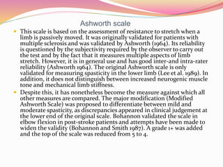 SPASTICITY | PPTX