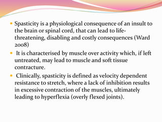 SPASTICITY | PPTX