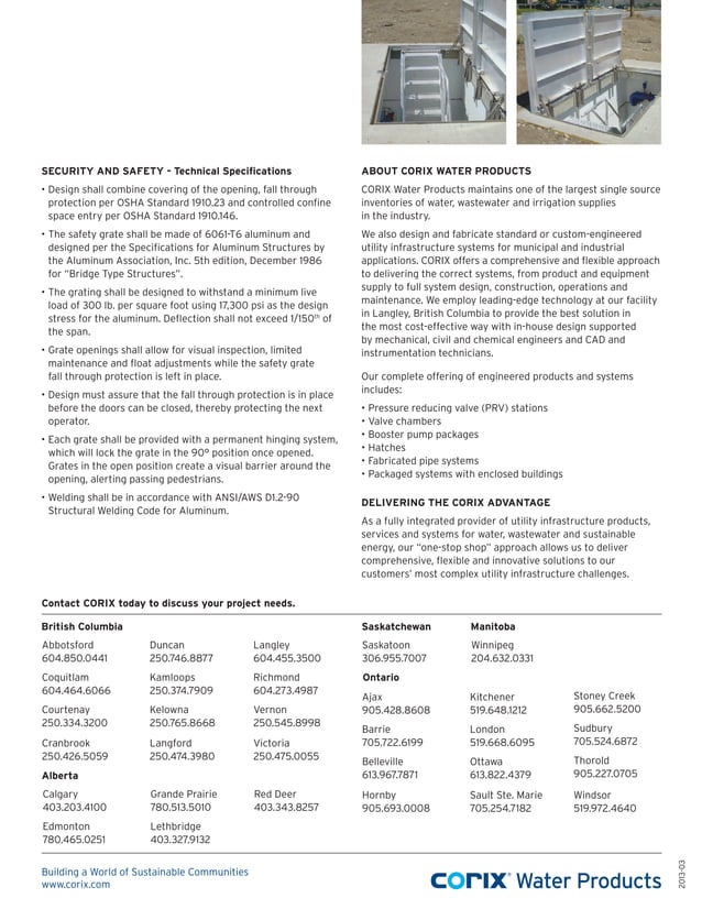 Corix - Access Solutions Brochure | PDF