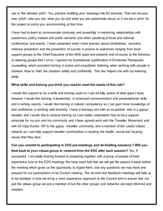 EDC application DOB | DOCX