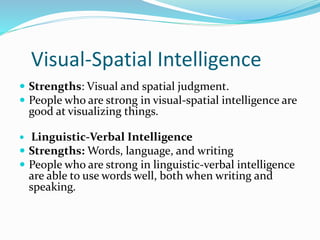 Multiple Intelligence Theory | PPT