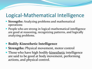Multiple Intelligence Theory | PPT